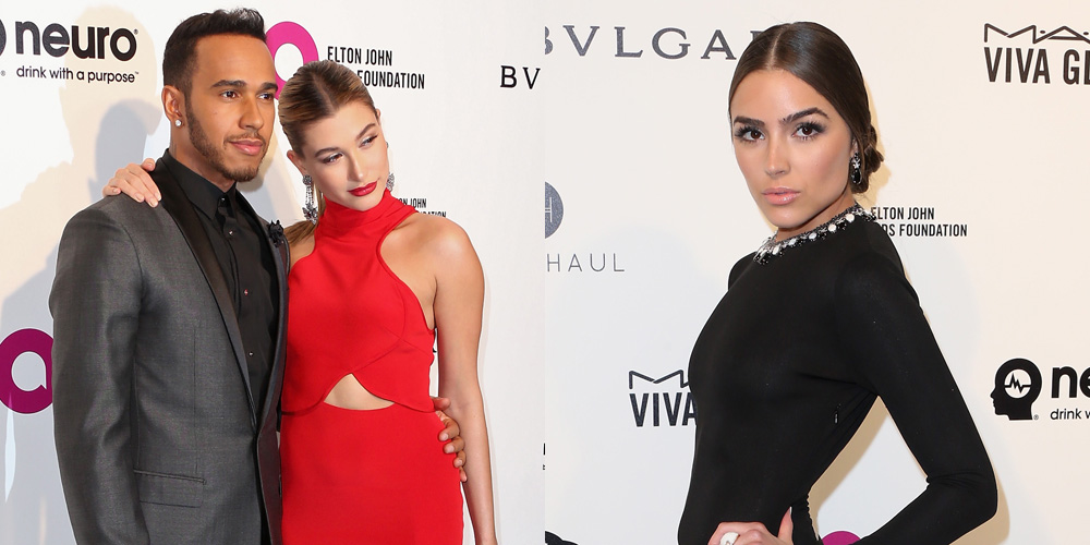 Hailey Baldwin & Lewis Hamilton Couple Up For EJAF AIDs Foundation’s ...