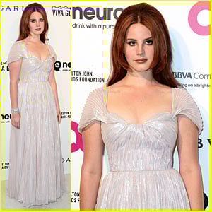 Lana Del Rey Sparkles in Bulgari at Elton John’s Oscar Party | 2016 ...