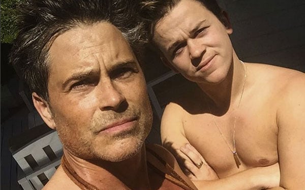 Rob Lowe Posts a Shirtless Selfie on His 52nd Birthday! | Celebrity ...