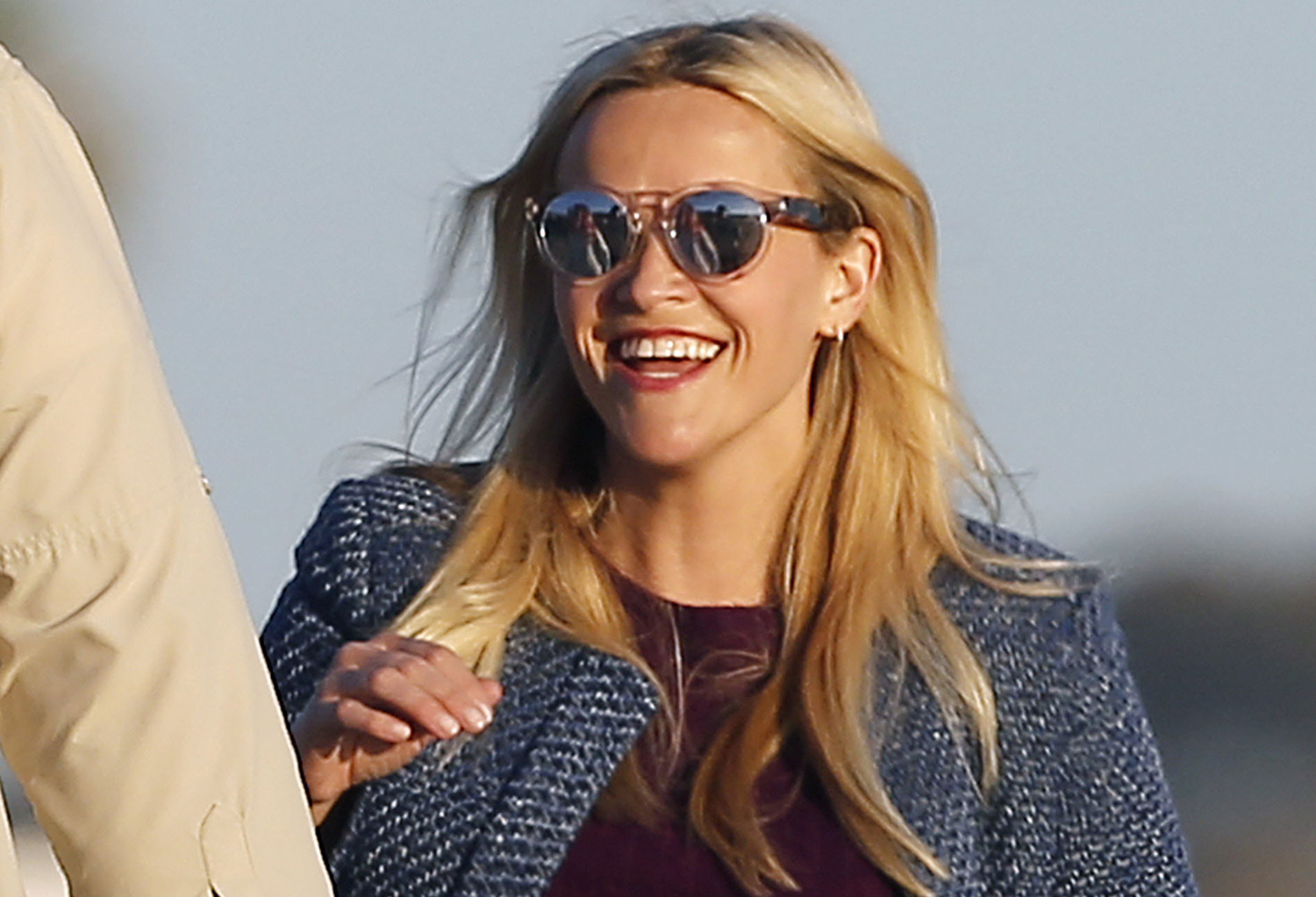Reese Witherspoon Takes a Family Trip to the Beach | Adam Scott, Reese ...