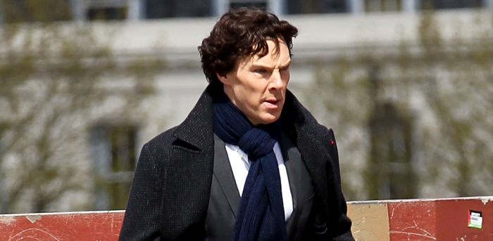 Benedict Cumberbatch Films Running Scene for ‘Sherlock’ | Benedict ...