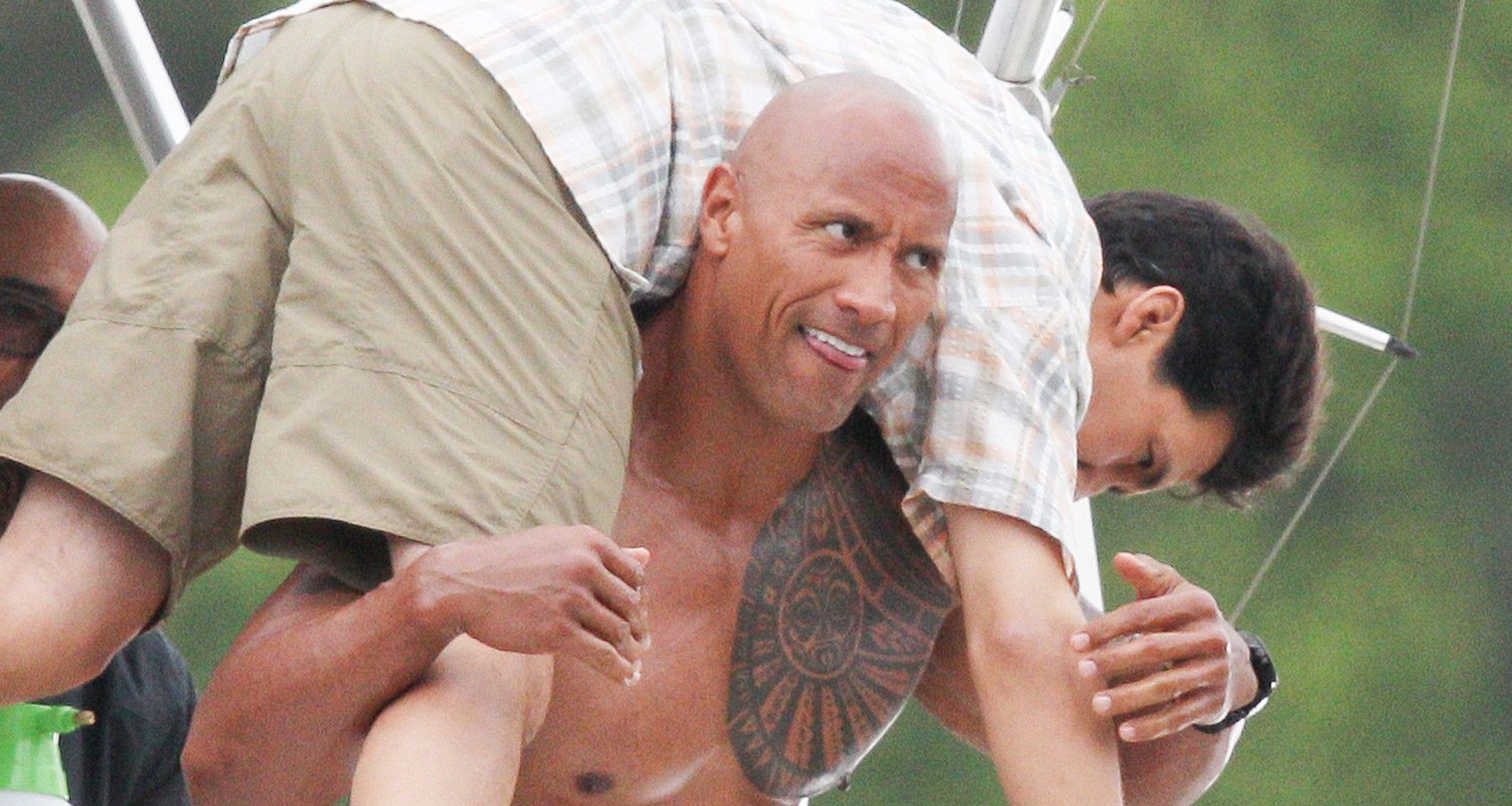 Dwayne Johnson Films a Rescue Scene on ‘Baywatch’ Set | Alexandra ...