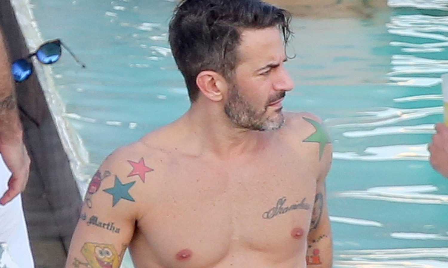 Marc Jacobs Goes Shirtless in Brazil to Celebrate 53rd Birthday | Marc ...