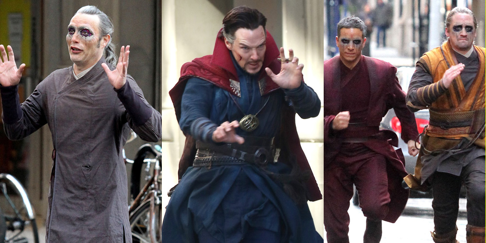 Mads Mikkelsen Seen in Costume on ‘Doctor Strange’ Set! | Benedict ...