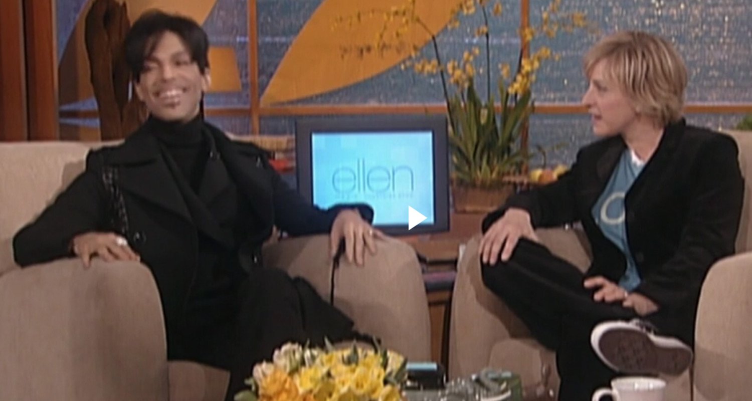 Ellen DeGeneres Recalls Prince’s Rare Appearance on Season One of Her ...