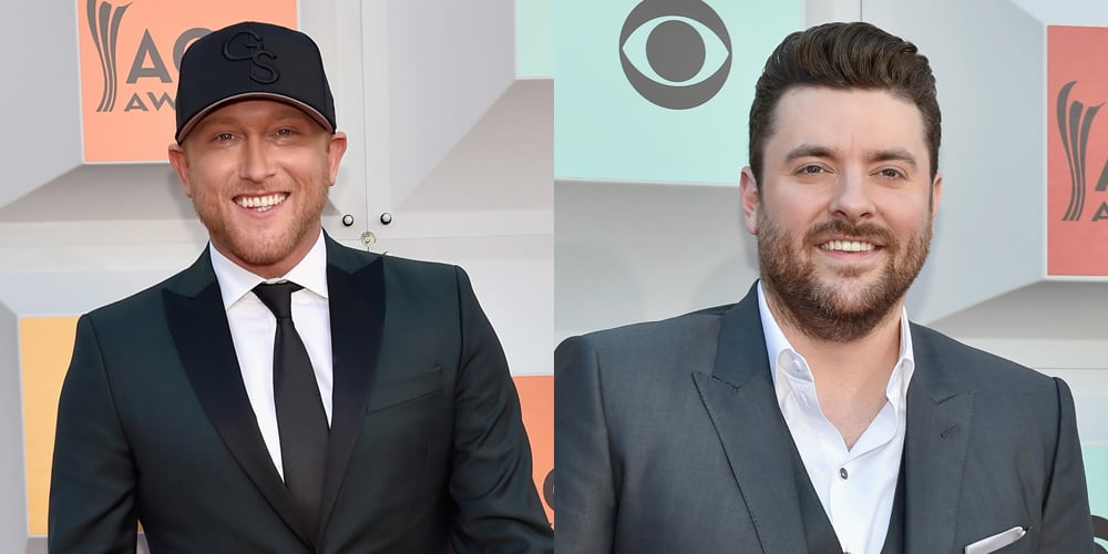 Cole Swindell & Chris Young Walk ACM Awards 2016 Red Carpet | 2016 ACM ...