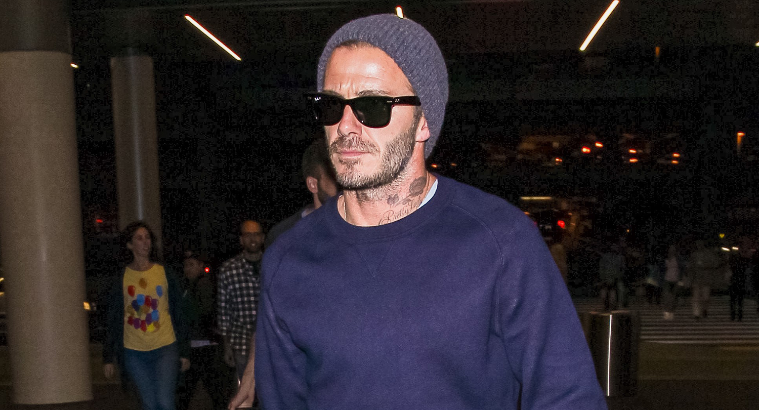 David Beckham Is Launching His First Skincare Line! | David Beckham ...