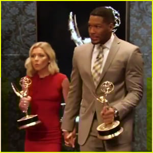 Kelly Ripa & Michael Strahan Celebrate Daytime Emmy Award 2016 Win ...