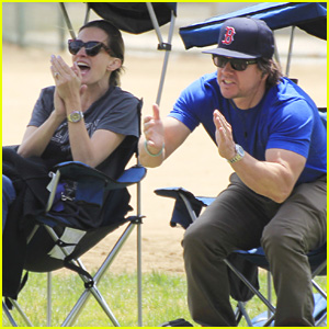 Mark Wahlberg & Wife Rhea Durham Cheer On Their Son at Soccer Game ...