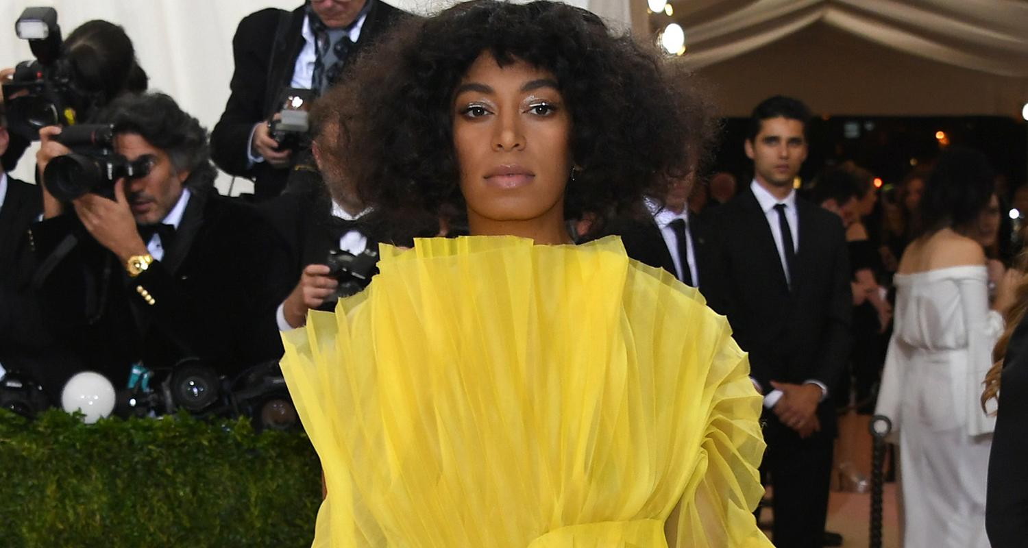 Solange Knowles Is ‘Mellow Yellow’ At Met Gala 2016! | 2016 Met Gala ...
