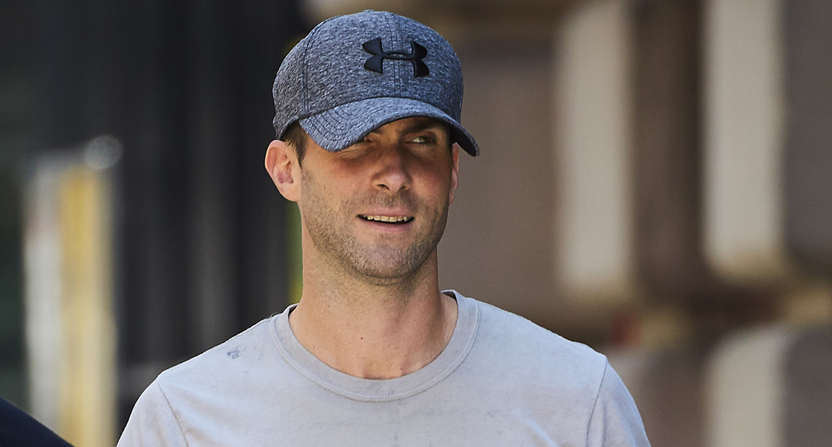 Adam Levine Steps Out in His Workout Gear | Adam Levine | Celebrity ...