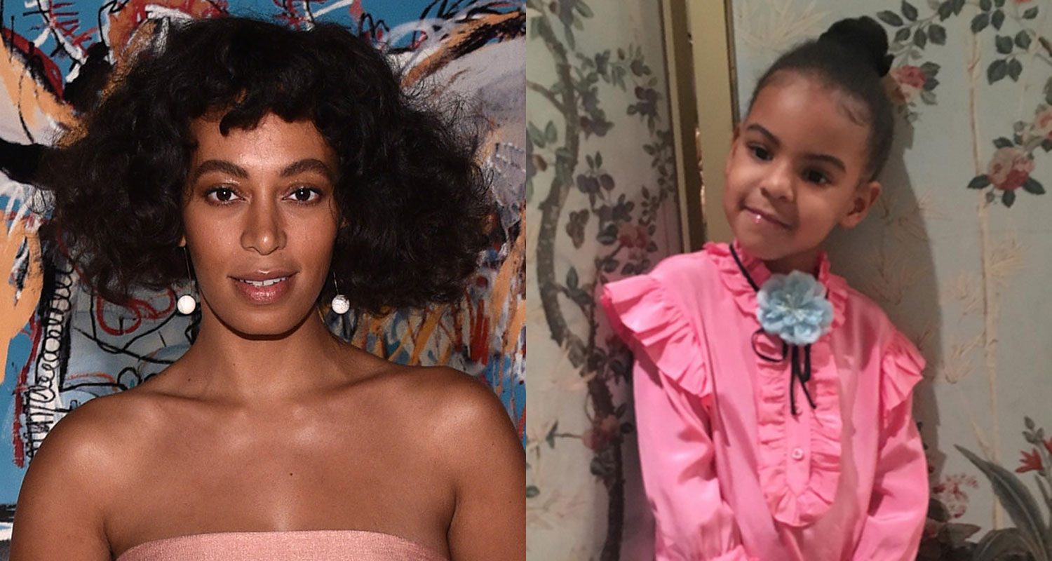 Solange Knowles Shares Cute New Photos of Niece Blue Ivy! | Beyonce ...