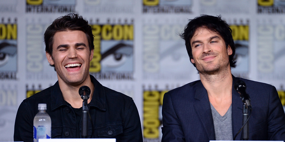 Vampire Diaries Cast Celebrates Paul Wesley’s Birthday at Comic-Con ...