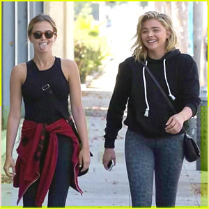 Chloe Moretz Meets Up With Zoey Deutch For Pilates Class | Chloe Moretz ...