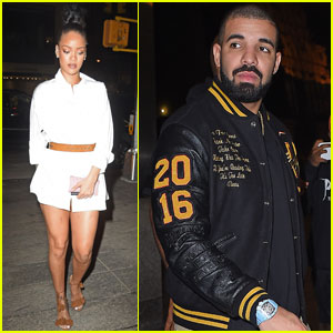 Rihanna & Drake Have a Date Night at Nobu | Drake, Rihanna | Just Jared ...