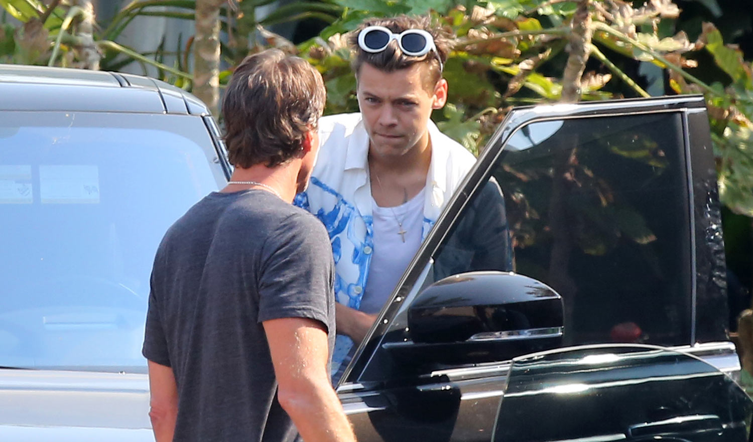 Harry Styles Steps Out for Lunch at Rande Gerber’s Cafe Habana | Harry ...