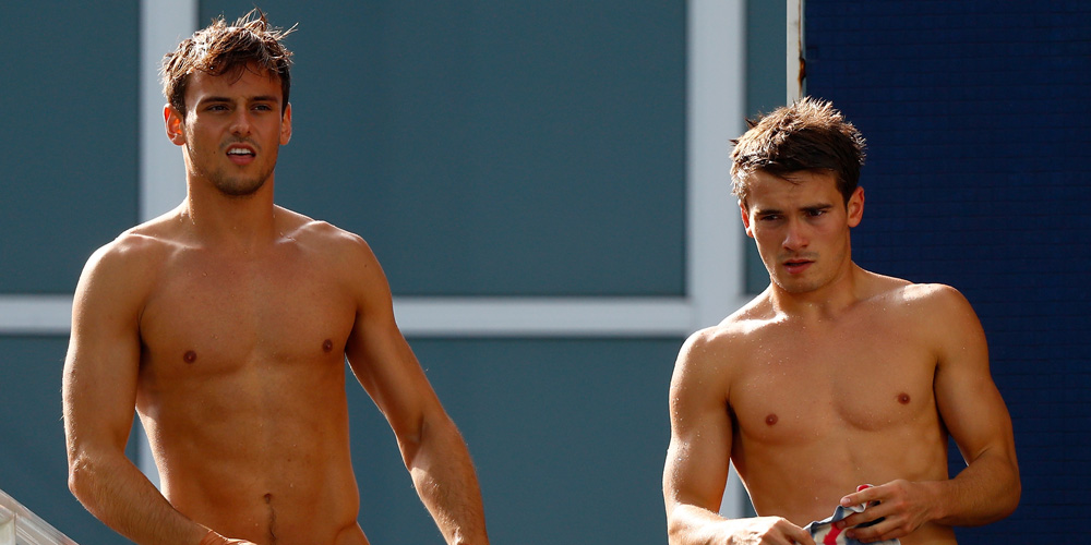 Tom Daley & Dan Goodfellow Train For Diving Synch Event in Rio | 2016 ...