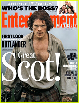 Outlander’s Sam Heughan Looks So Hot for ‘EW’ Cover! | Magazine, Sam ...