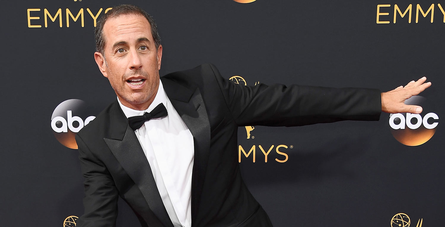 Jerry Seinfeld Arrives at the Emmys for the First Time in 19 Years ...