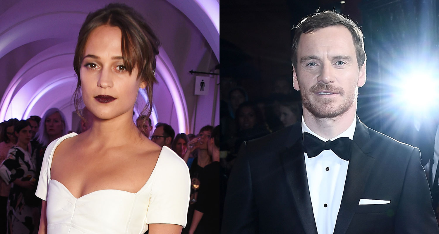 Alicia Vikander & Michael Fassbender Attend BFI London Film Festival ...