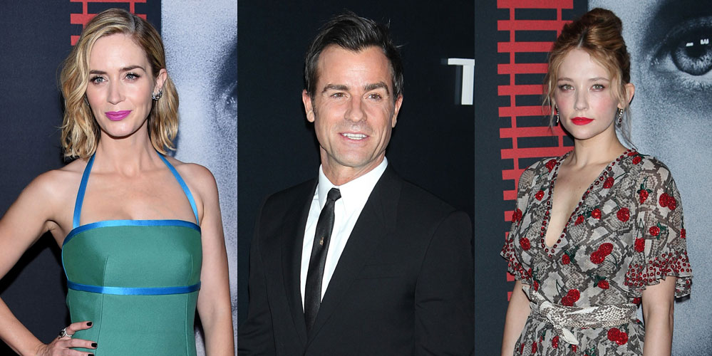 Emily Blunt Premieres ‘Girl On the Train’ in NYC with Justin Theroux ...