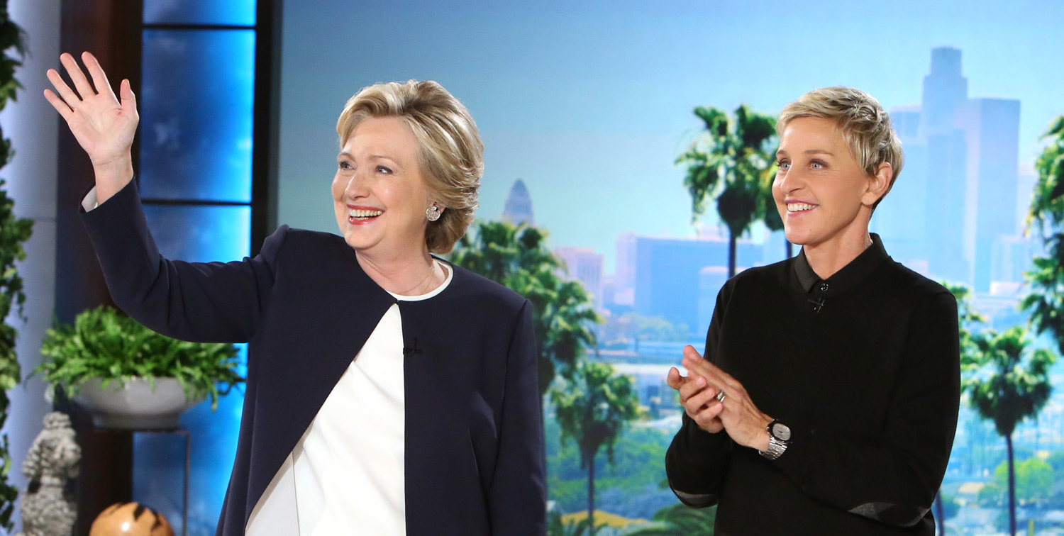 Hillary Clinton Talks Debate Drama During ‘Ellen’ Interview! | Ellen ...
