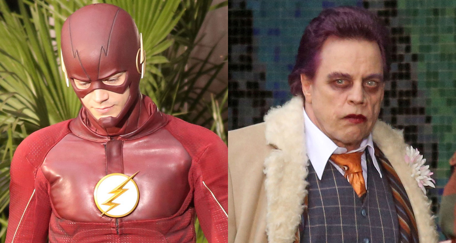 Mark Hamill Returns to ‘The Flash’ as Trickster in New Set Photos ...