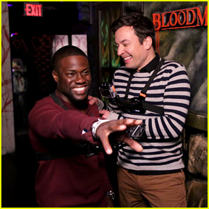 Kevin Hart Visits a Haunted House with Jimmy Fallon – Watch the ...