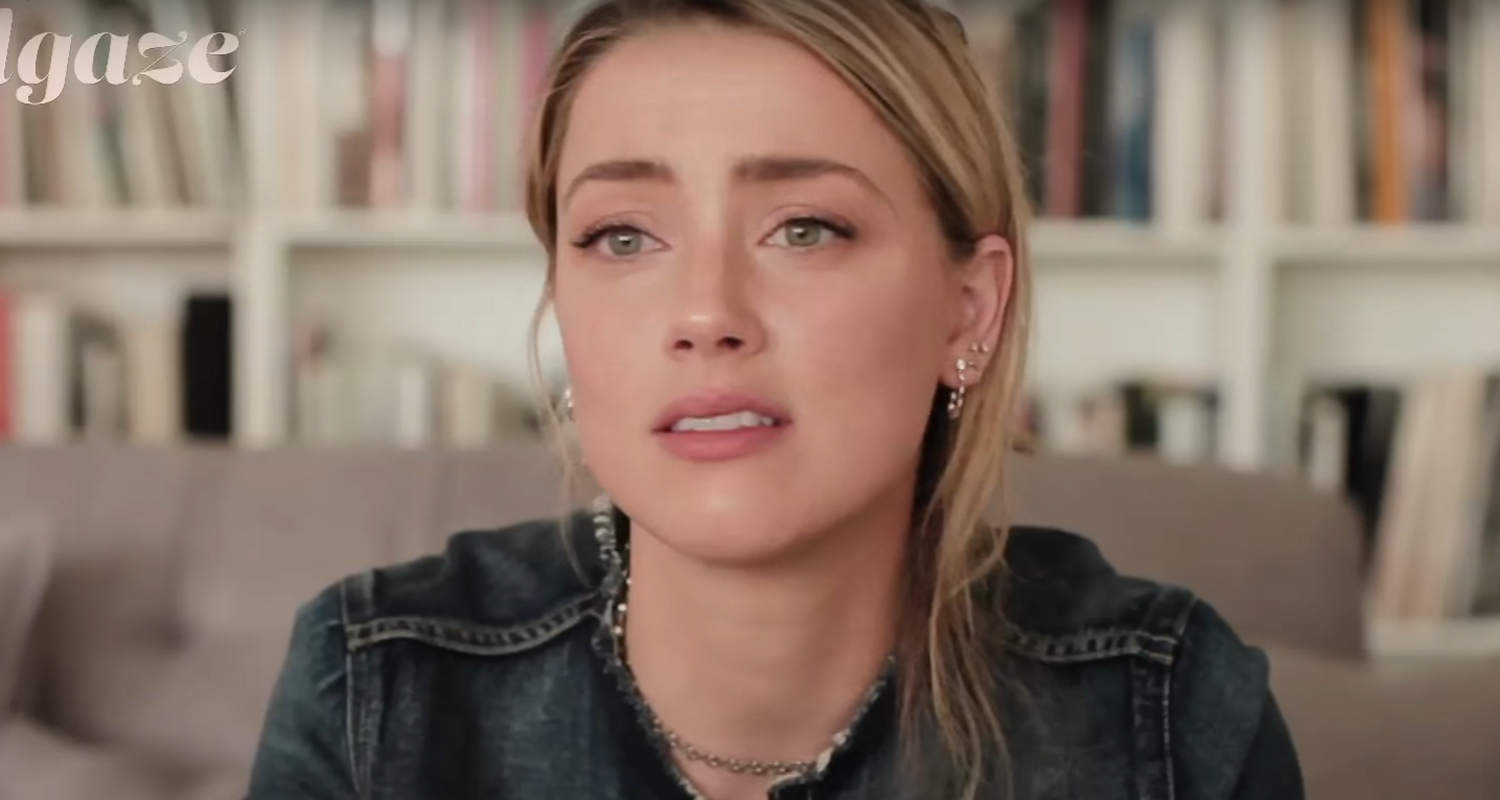 VIDEO: Amber Heard Tears Up During Domestic Violence PSA | Amber Heard ...