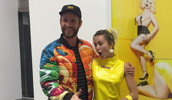 Miley Cyrus & Liam Hemsworth Support Pal Vijat Mohindra’s Exhibition ...