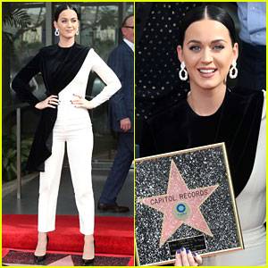 Katy Perry Presents Capitol Records with Star of Recognition! | Katy ...