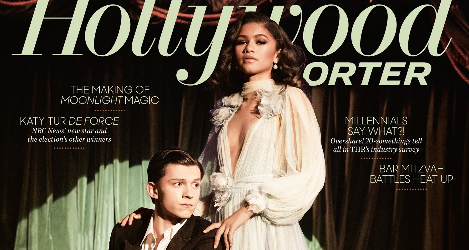 Zendaya & Tom Holland Cover The Hollywood Reporter’s Next Gen Issue ...
