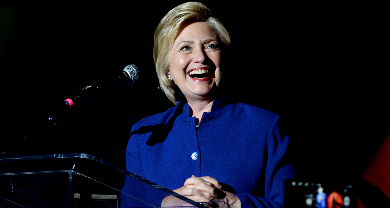 VIDEO: Hillary Clinton Calls Out ‘Fake News’ At Harry Reid Portrait ...