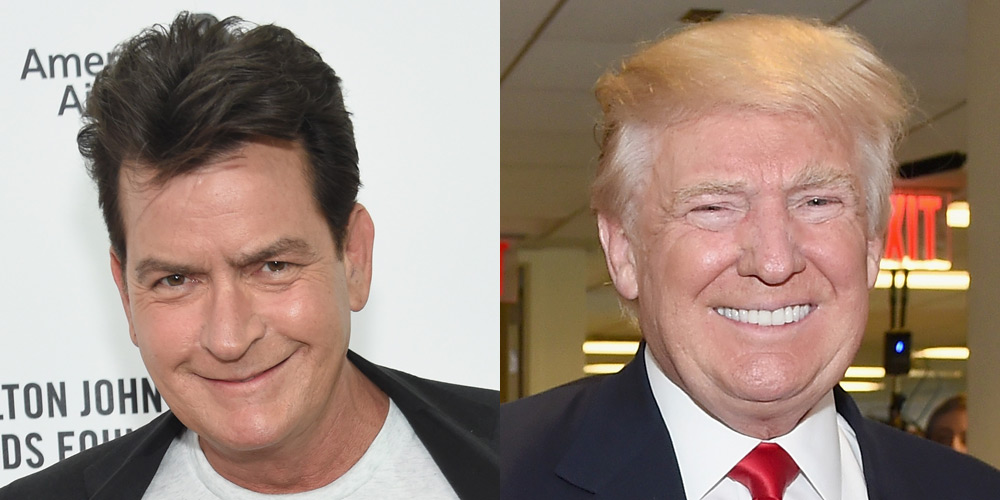 Charlie Sheen Asks God to Take Donald Trump Next | Charlie Sheen ...