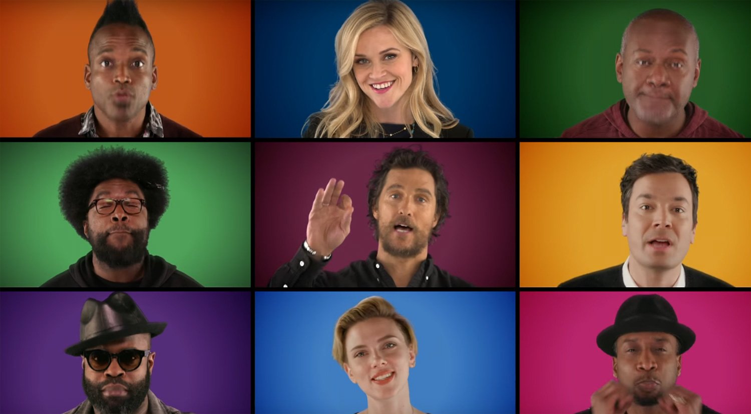 VIDEO: ‘Sing’ Movie Cast & Jimmy Fallon Sing ‘Wonderful Christmastime ...