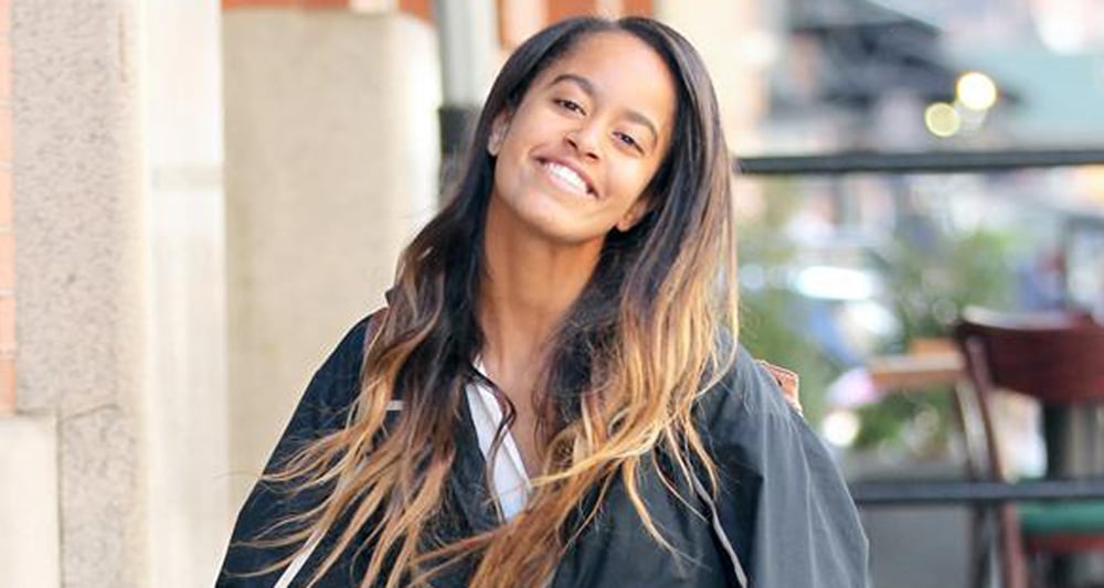 Malia Obama Is All Smiles at Her Internship! | Malia Obama | Just Jared ...