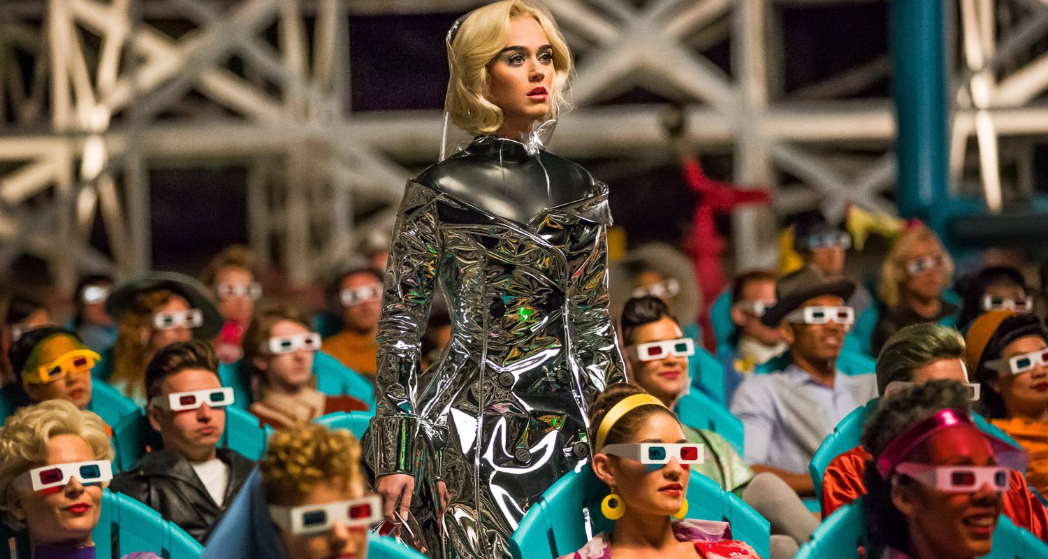 Katy Perry Journeys To Oblivia In ‘Chained To The Rhythm’ Music Video ...