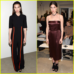 Rainey Qualley Sits Front Row at Multiple NYFW Shows | 2017 New York ...