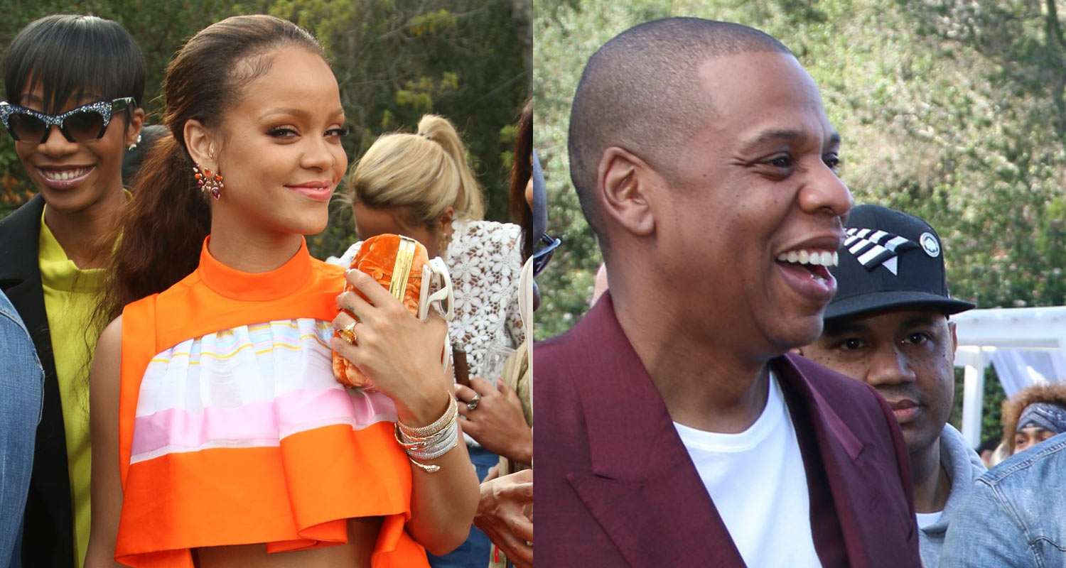 Rihanna & Jay-Z Are All Smiles at Roc Nation’s Pre-Grammy Brunch | 2 ...