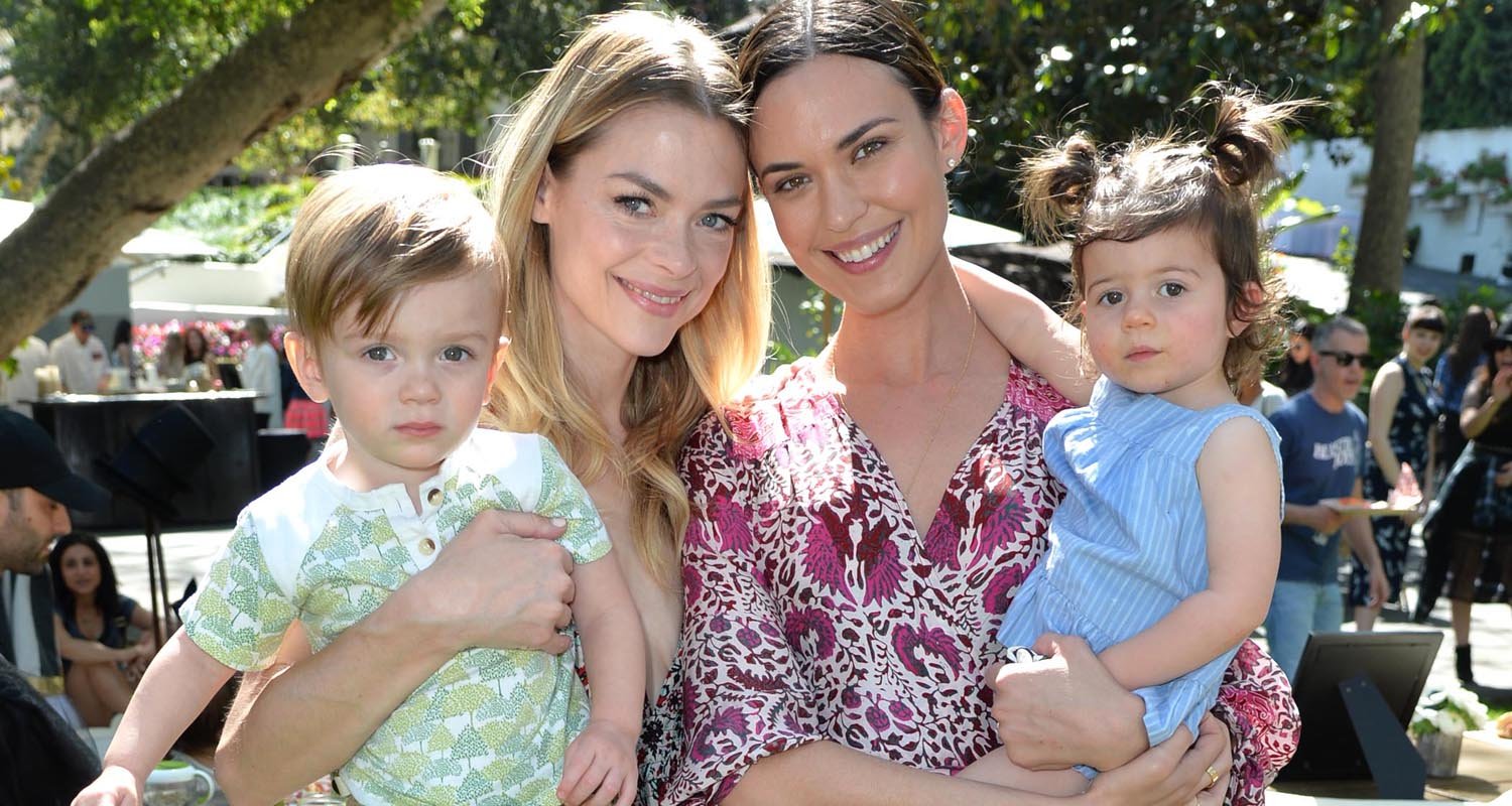 Jaime King & Odette Annable Make It A Family Affair At Emily & Meritt ...
