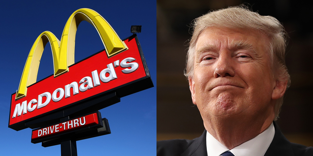 McDonald’s Slams Donald Trump on Twitter, Later Says They Were Hacked ...