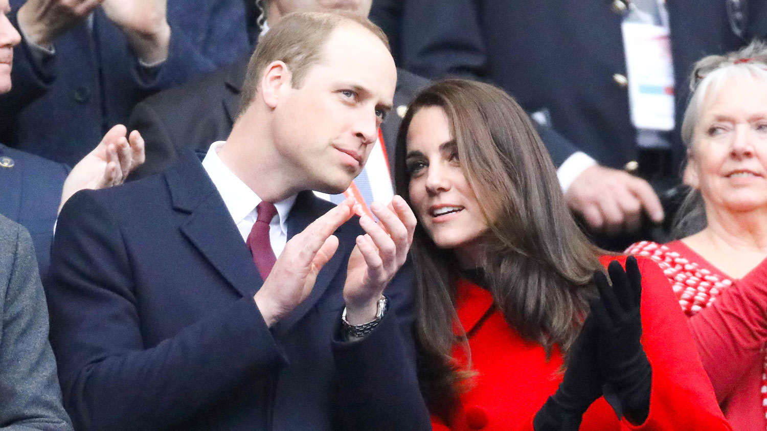 Prince William & Kate Middleton Watch a Rugby Match During Their Paris ...