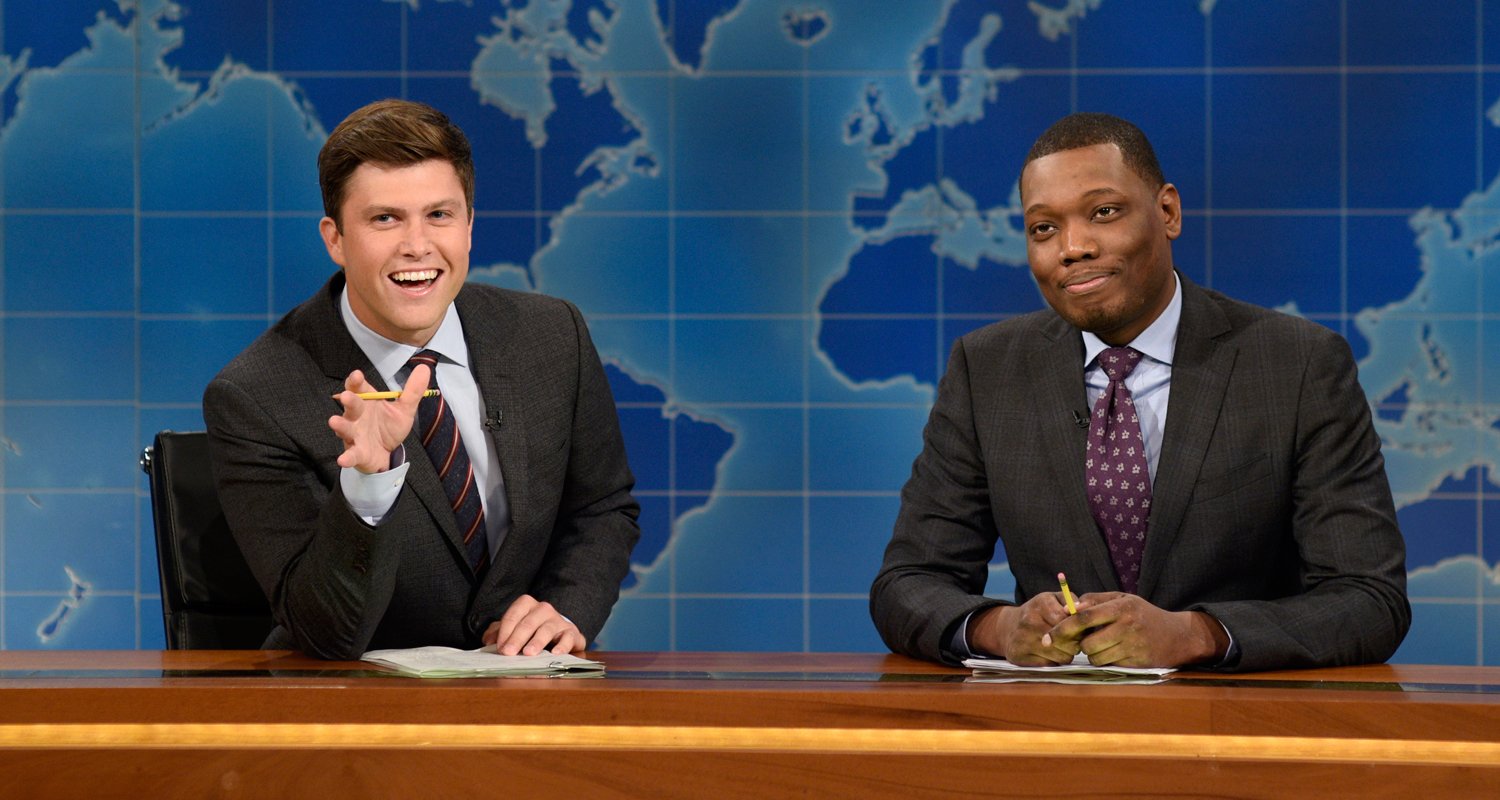 ‘SNL’ Weekend Update Is Headed to Primetime! | Colin Jost, Michael Che ...
