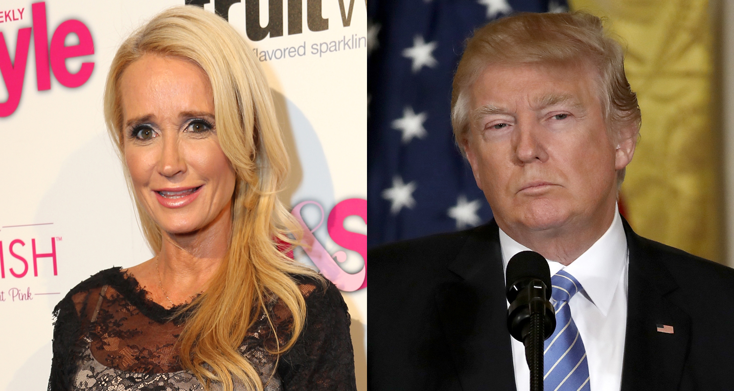 Kim Richards Admits She Once Dated Donald Trump | Donald Trump, Kim ...