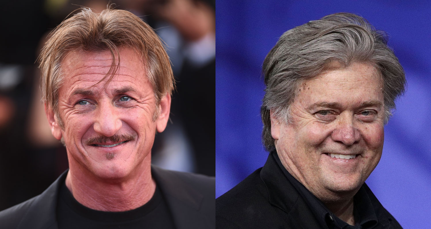 Sean Penn Calls Former Producer Steve Bannon ‘Hollywood Wannabe’ | Sean ...