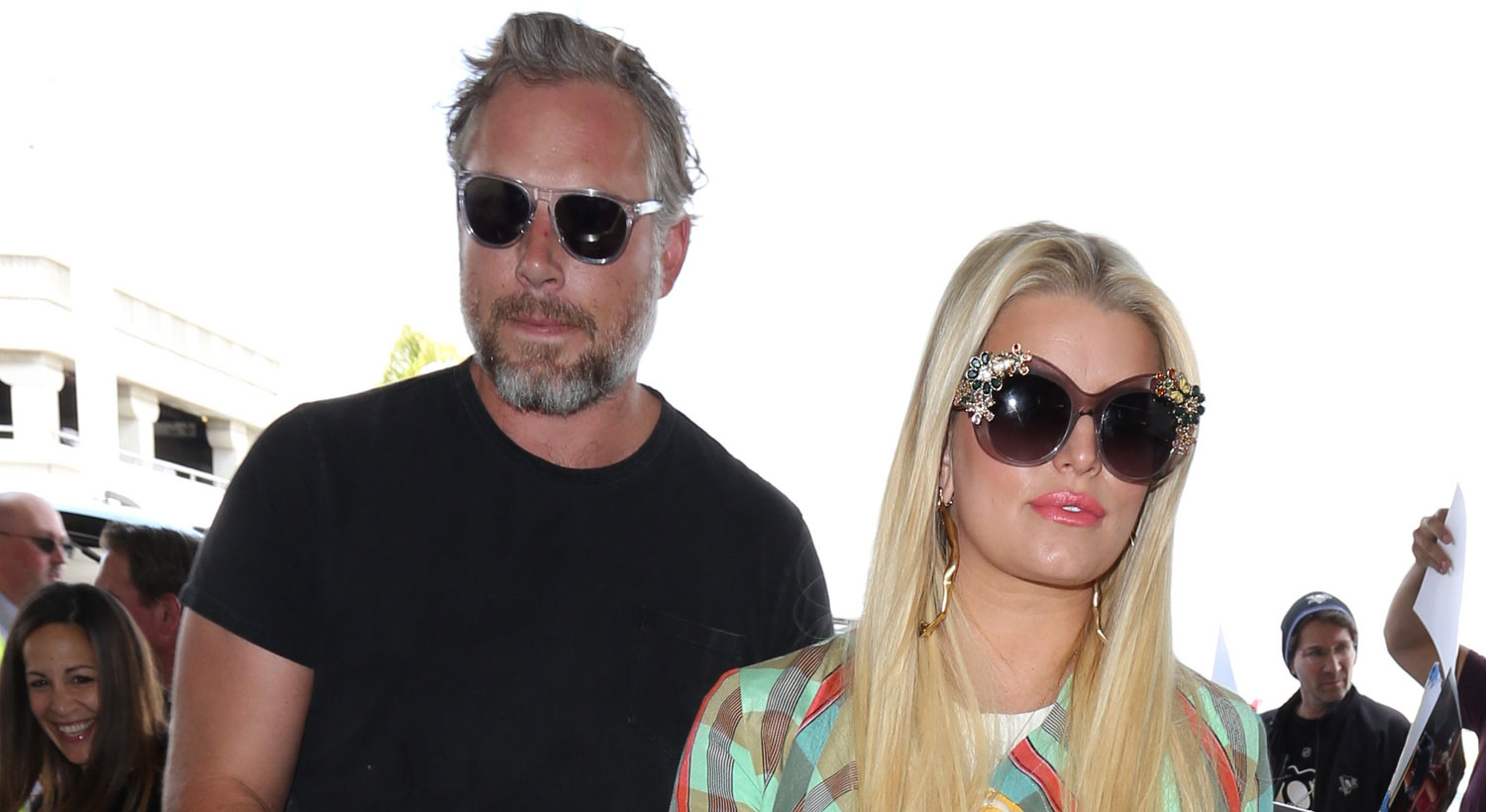 Jessica Simpson Is the Chicest Traveler at LAX Airport Today! | Eric ...