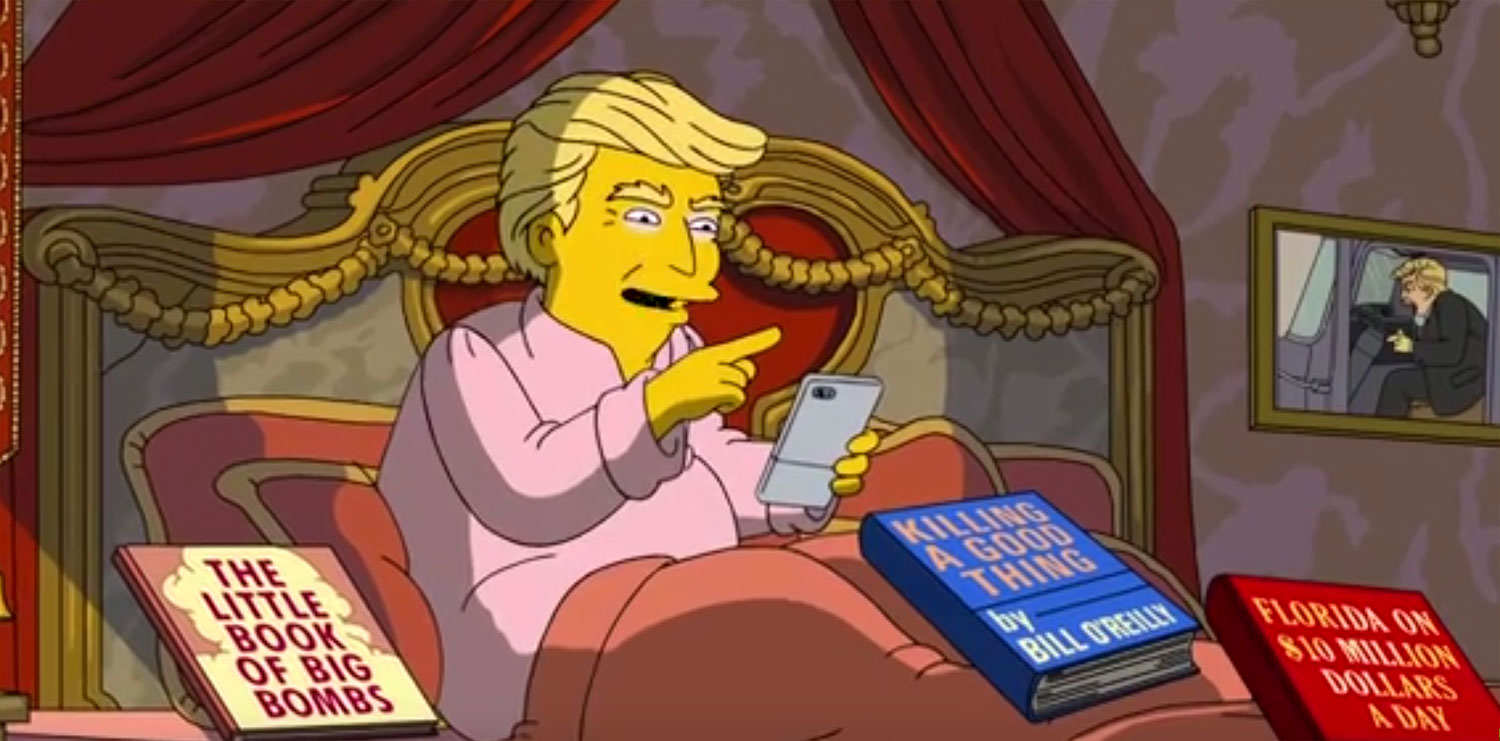 Watch ‘The Simpsons’ Take On Trump’s First 100 Days in Office (Video ...