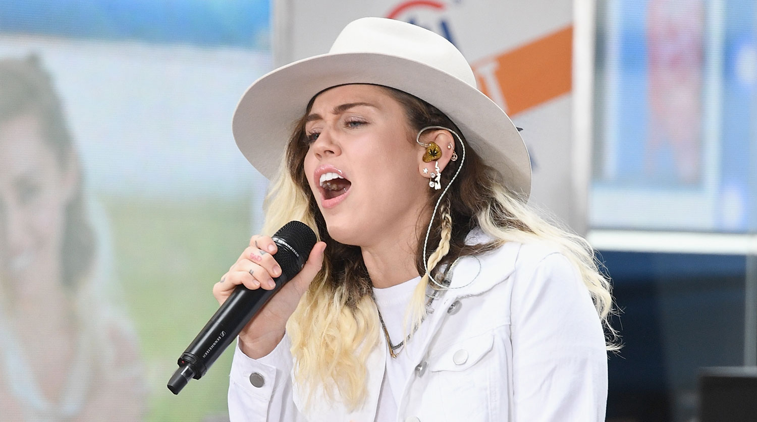 Miley Cyrus Debuts New Song ‘Inspired’ During ‘Today’ Concert (Video ...