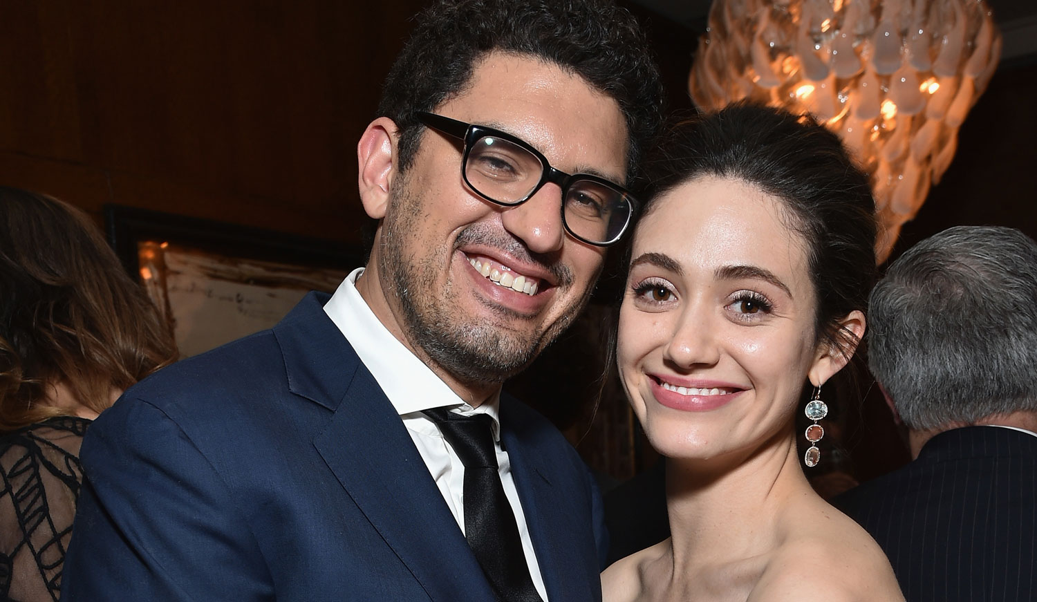 Emmy Rossum Marries Mr. Robot’s Sam Esmail in NYC | Emmy Rossum, Sam ...