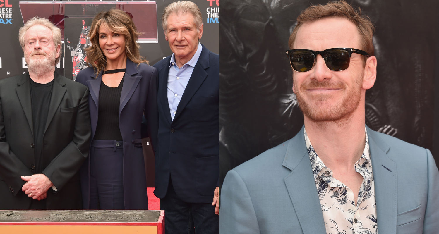 Harrison Ford, Michael Fassbender & ‘Alien’ Cast Support Ridley Scott ...